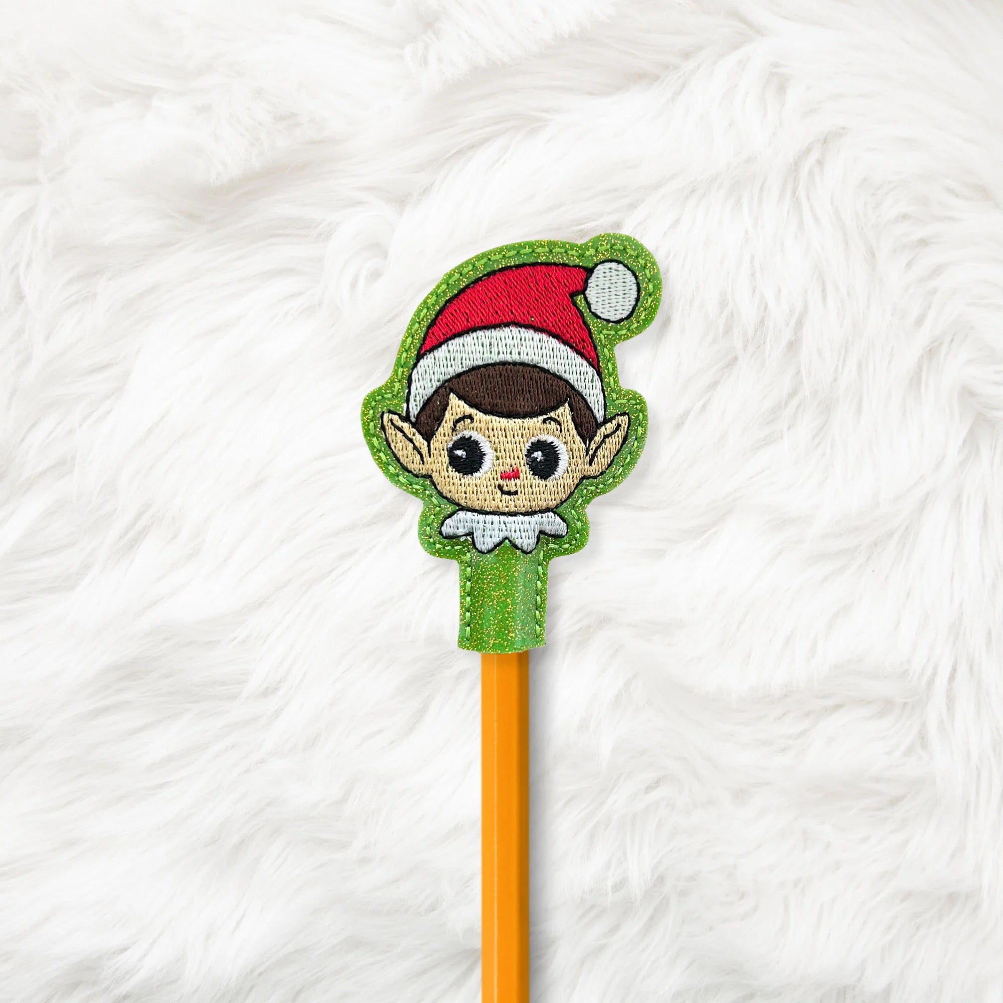 ITH 4x4 Christmas Elf Pencil Topper – The Stitching Lair