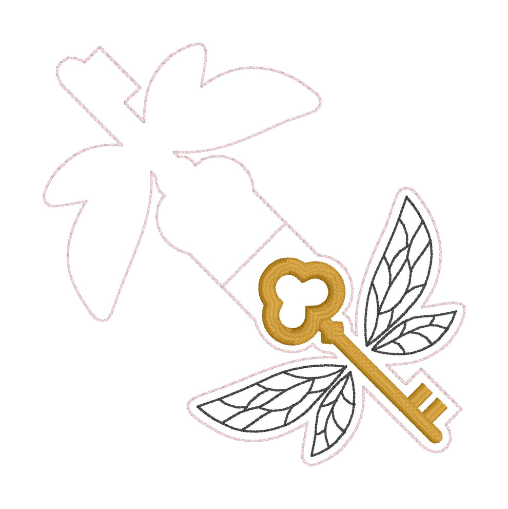 ITH 4x4 Key Foldover Magnetic Bookmark – The Stitching Lair