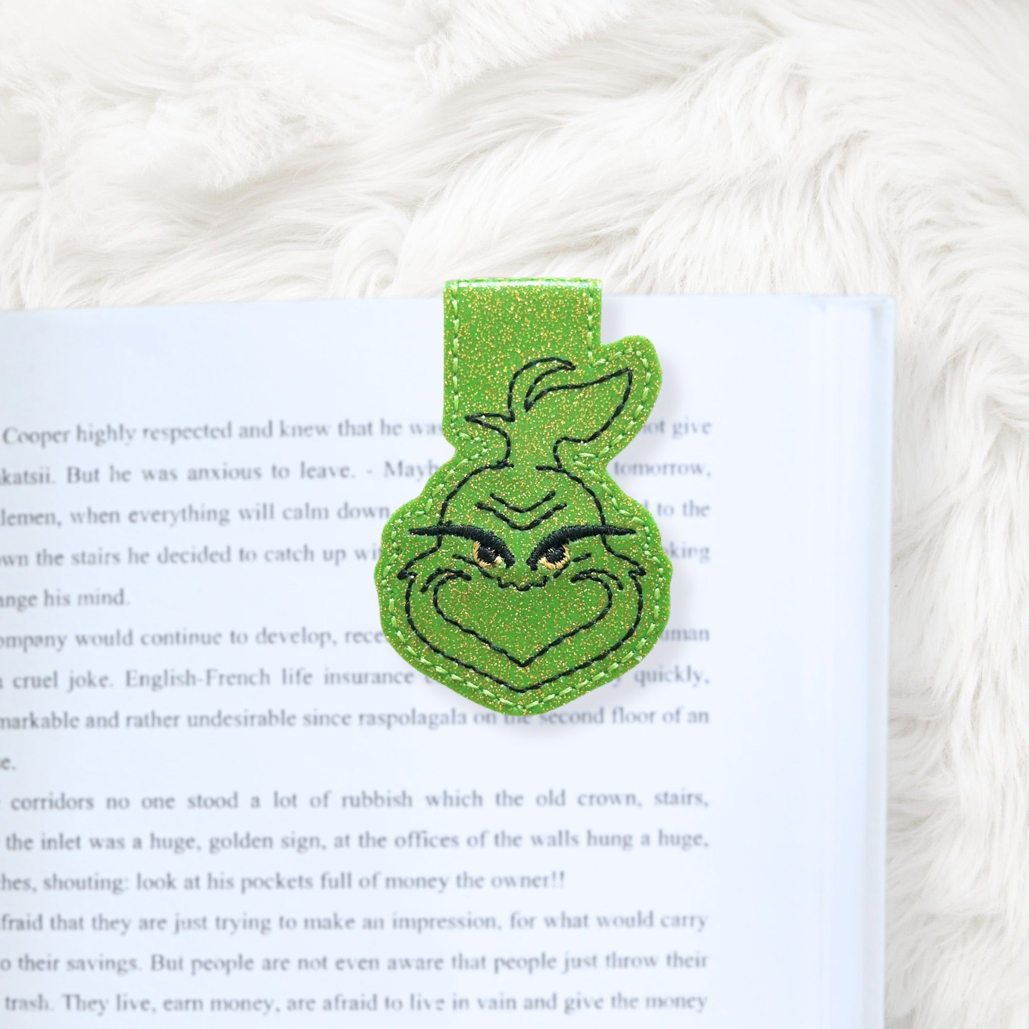 ITH 4x4 Mean Guy Foldover Magnetic Bookmark – The Stitching Lair