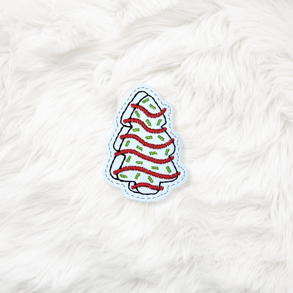 ITH 4x4 Christmas Tree Cake Feltie – The Stitching Lair